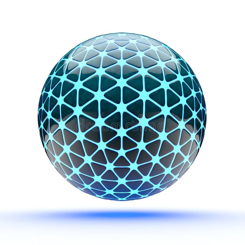 Sphere stock illustration. Illustration of globe, network - 26086104