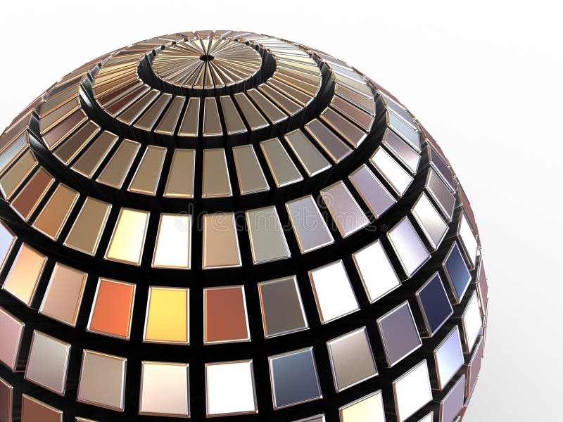 Sphere. stock illustration. Illustration of geometry, corner - 5911607