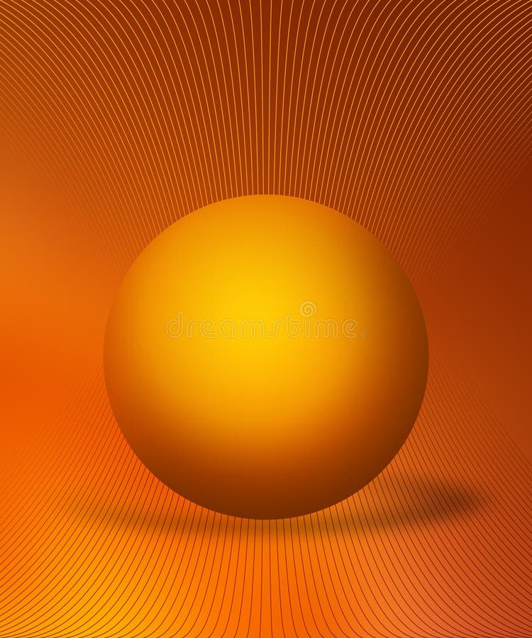 Sphere ball stock illustration. Illustration of caramel - 5564801