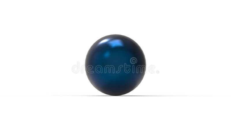 3d Rendering of a Pearl in a Shell Isolated in White Background Stock ...