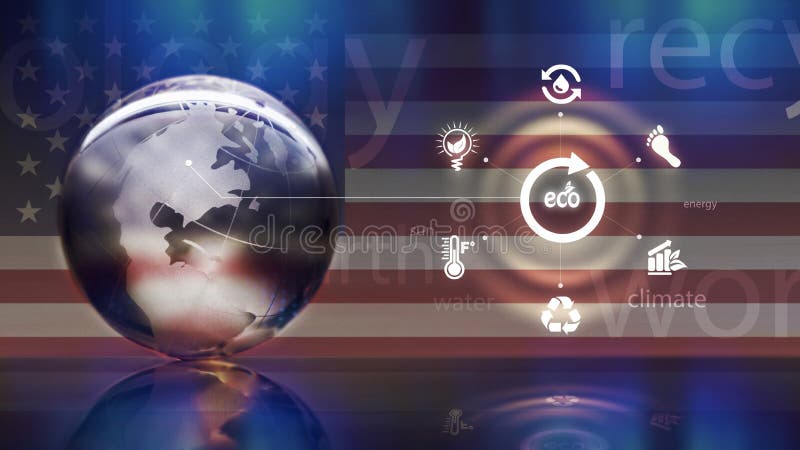 Ecology circle concept stock illustration. Illustration of carbon ...