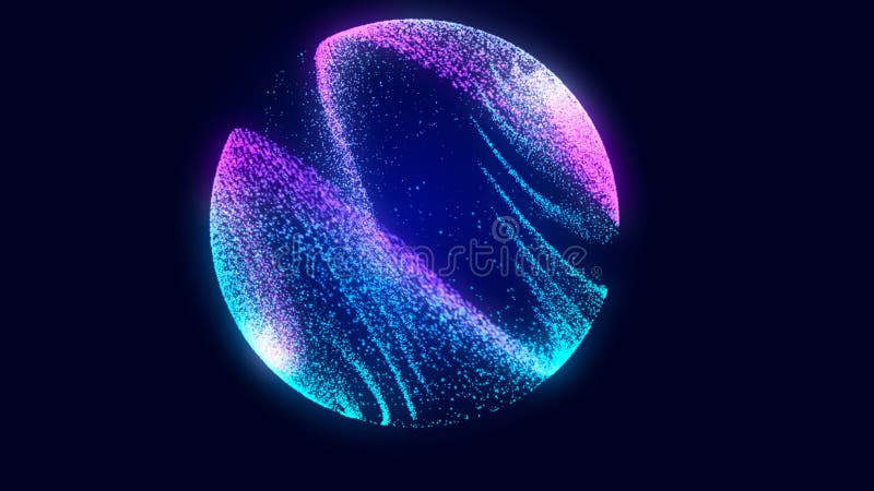 Sphere with Connecting Points. Global Connection Technology. the ...