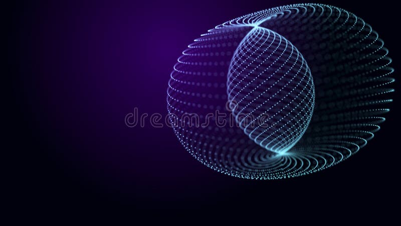 Sphere with Connecting Points. Global Connection Technology. the ...