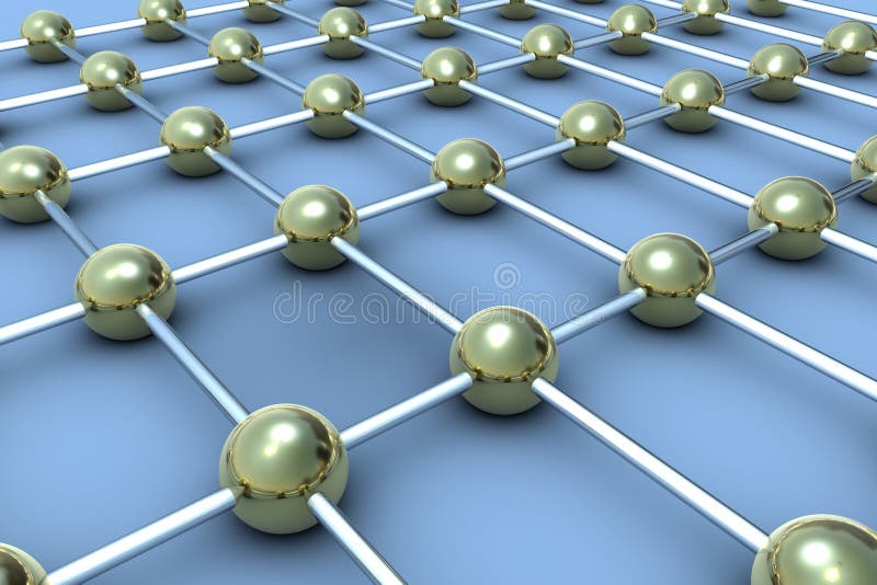 Sphere connections stock illustration. Illustration of network - 14857814