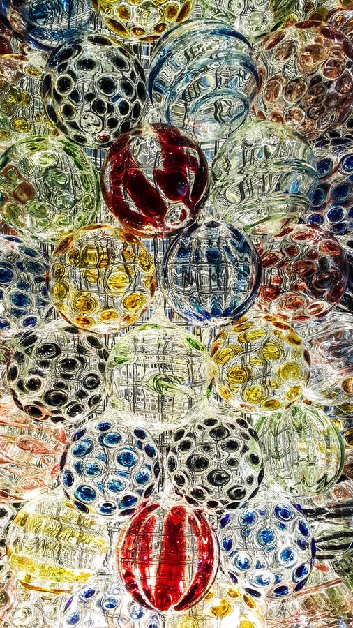 Sphere of Crystal Ball Texture Stock Illustration - Illustration of ...