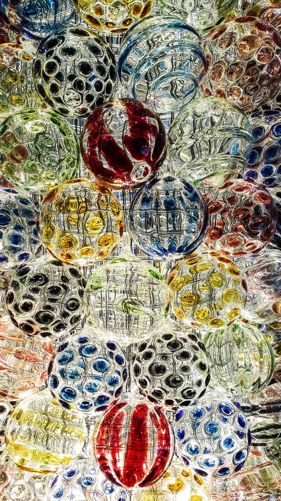 Sphere of Crystal Ball Texture Stock Illustration - Illustration of ...