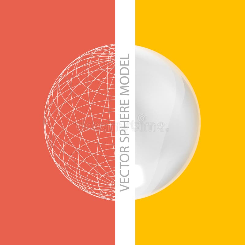 3d sphere design. stock illustration. Illustration of model - 17974827