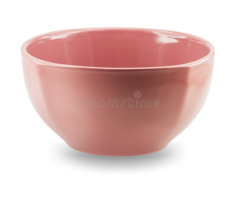 Sphere Dish Plate Side View on White Background Stock Image - Image of ...