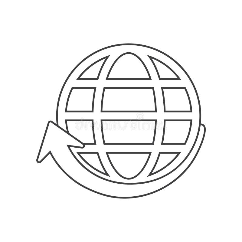 Sphere and Global Communication Design Stock Vector - Illustration of ...