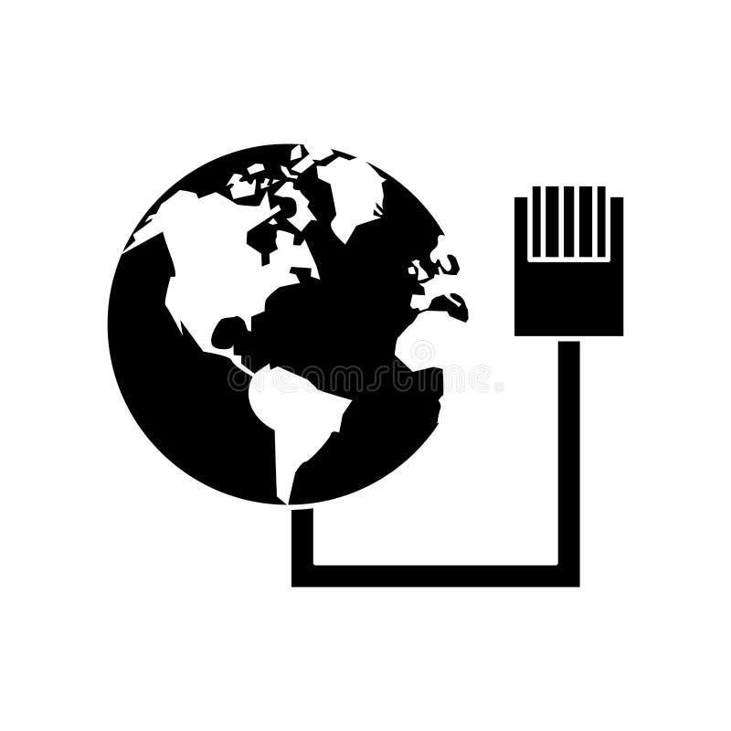 Sphere and Global Communication Design Stock Vector - Illustration of ...