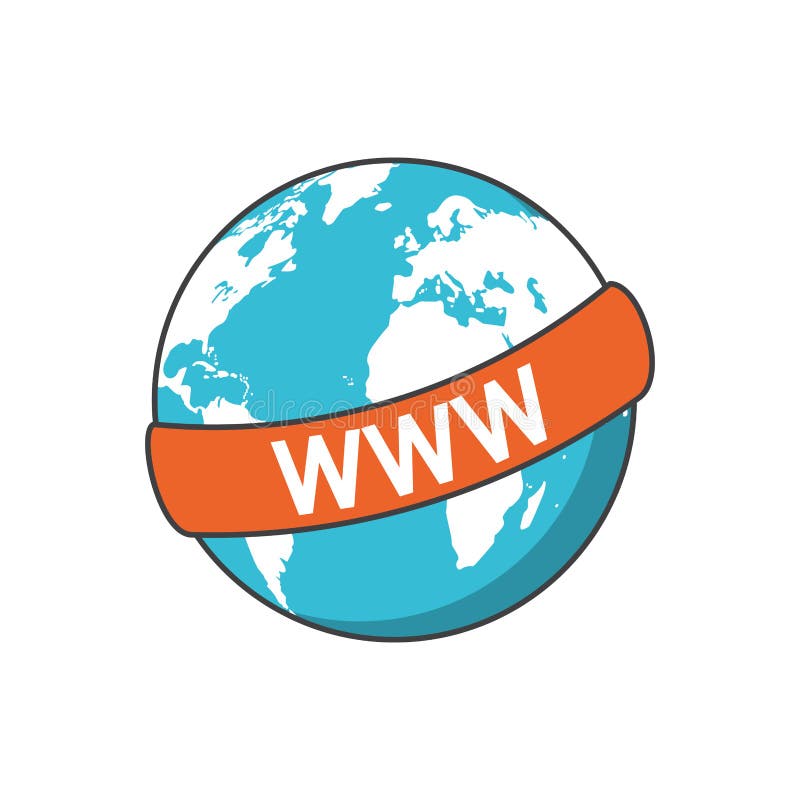 Sphere and Global Communication Design Stock Vector - Illustration of ...