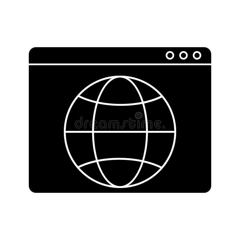 Sphere and Global Communication Design Stock Vector - Illustration of ...