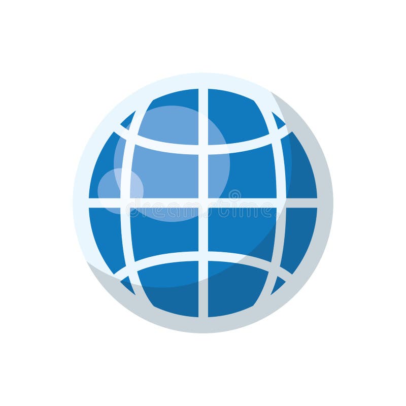Sphere global symbol stock illustration. Illustration of business ...