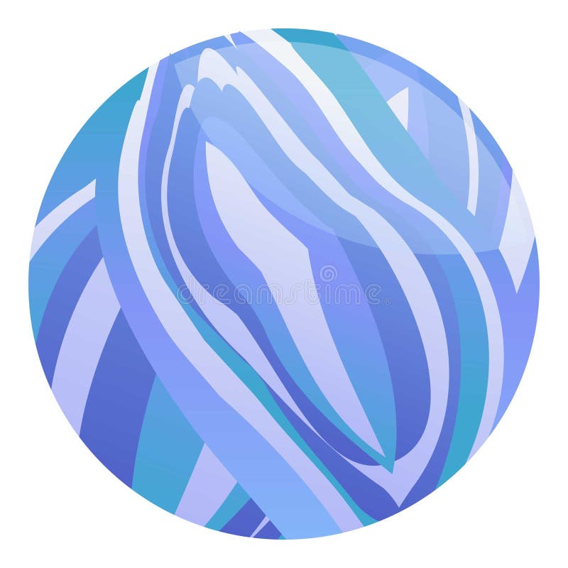 Sphere Gradient Icon Cartoon Vector. Circle Ball Stock Vector ...