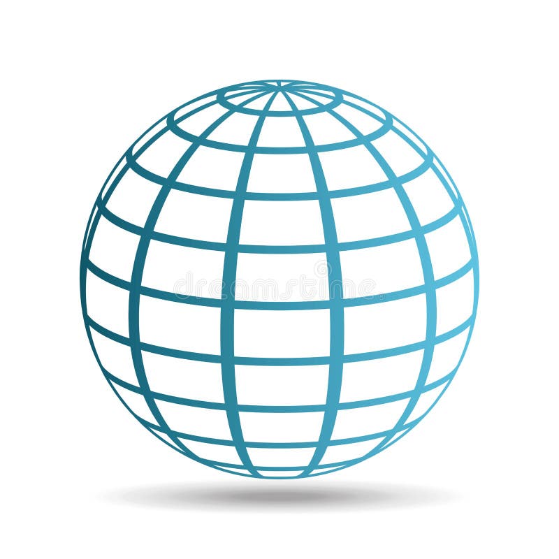 Sphere icon design stock illustration. Illustration of sphere - 70000138