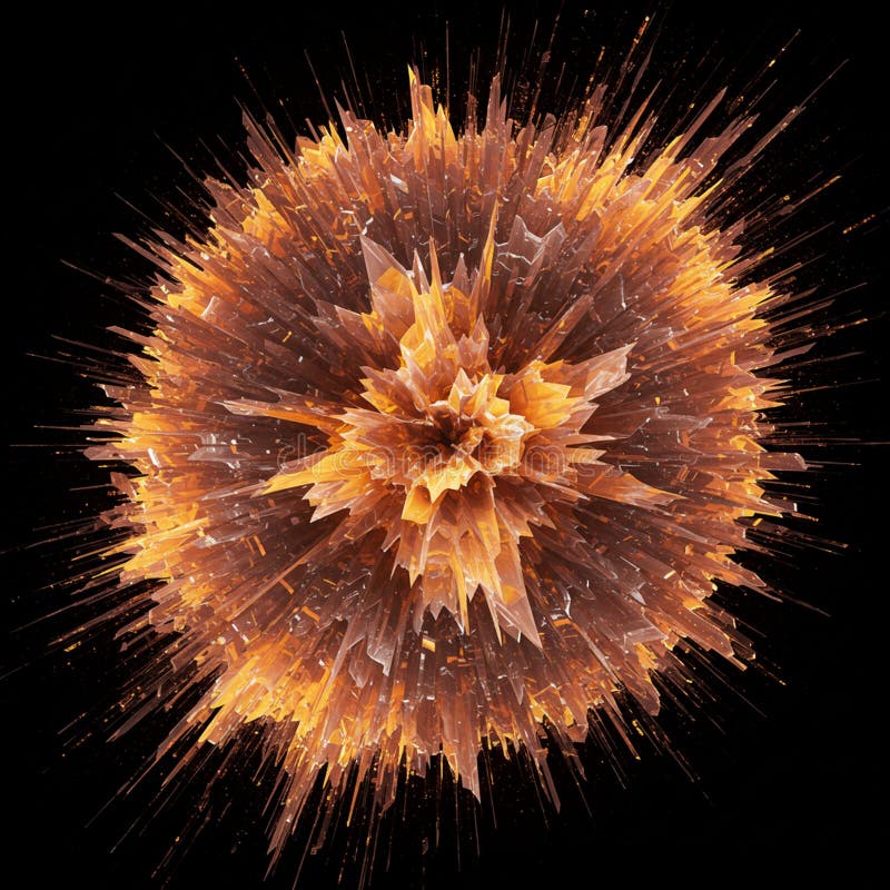 Outer Minerals Set for Photo Frame Stock Illustration - Illustration of ...