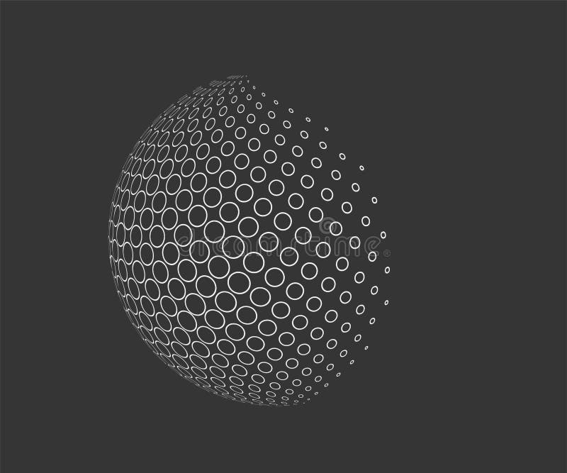 Sphere Logo. Abstract Ball Icon Stock Vector - Illustration of label ...