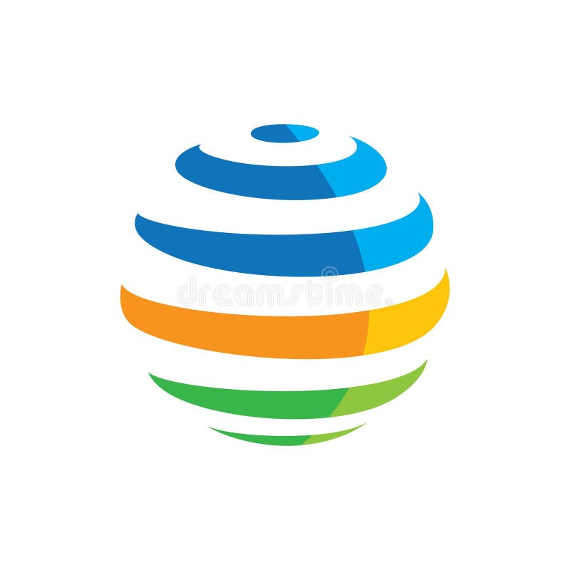 Sphere logo images stock vector. Illustration of blue - 270508218