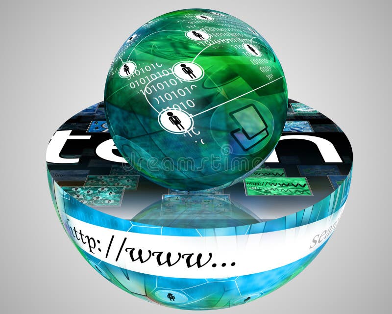 Sphere stock illustration. Illustration of earth, business - 58967999