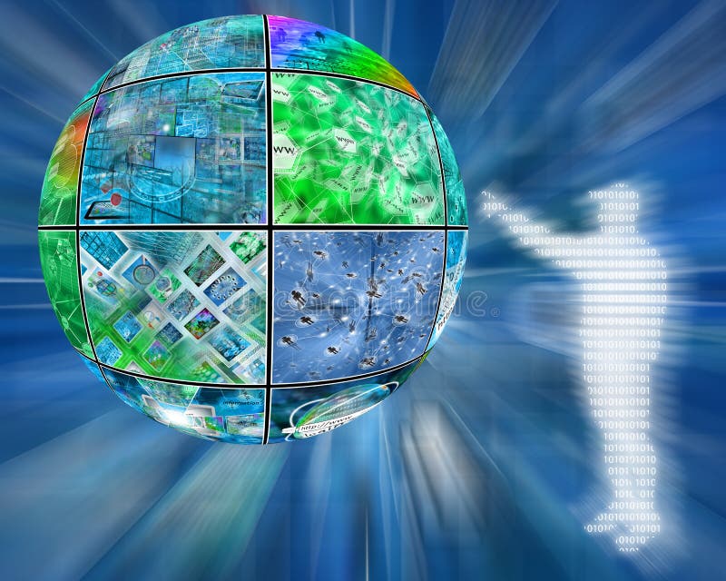 Sphere stock illustration. Illustration of network, browse - 60849887