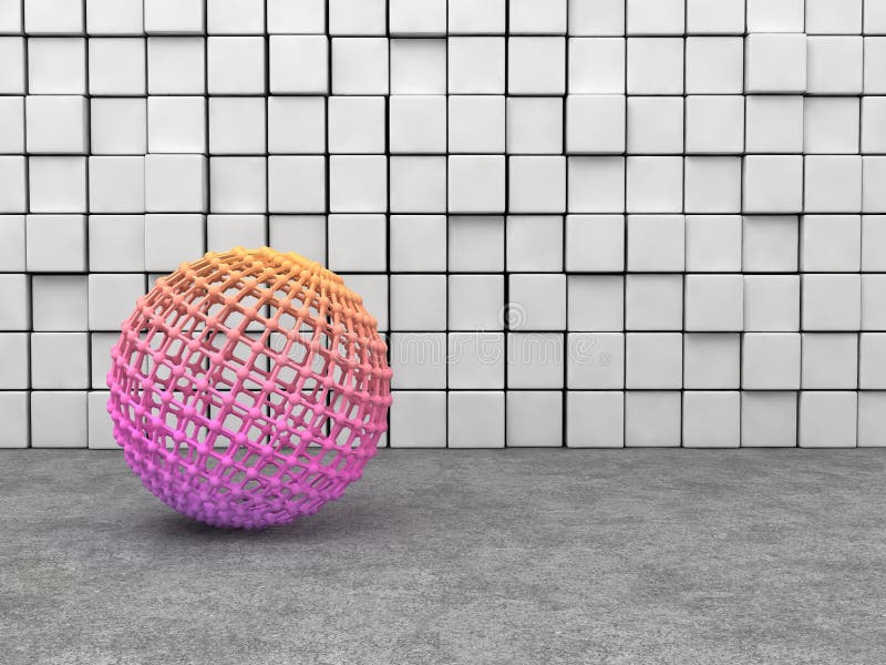 Sphere mesh stock illustration. Illustration of originality - 49154449