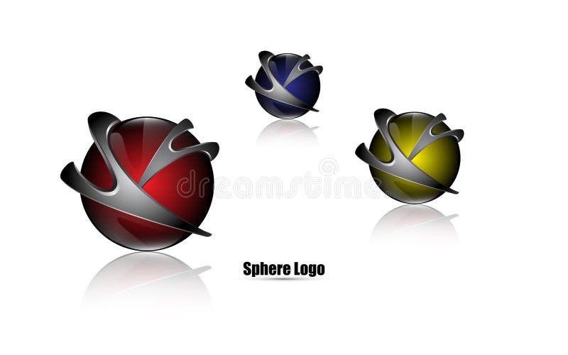 Sphere Modern Logo Hi Tech Design Stock Vector - Illustration of ...
