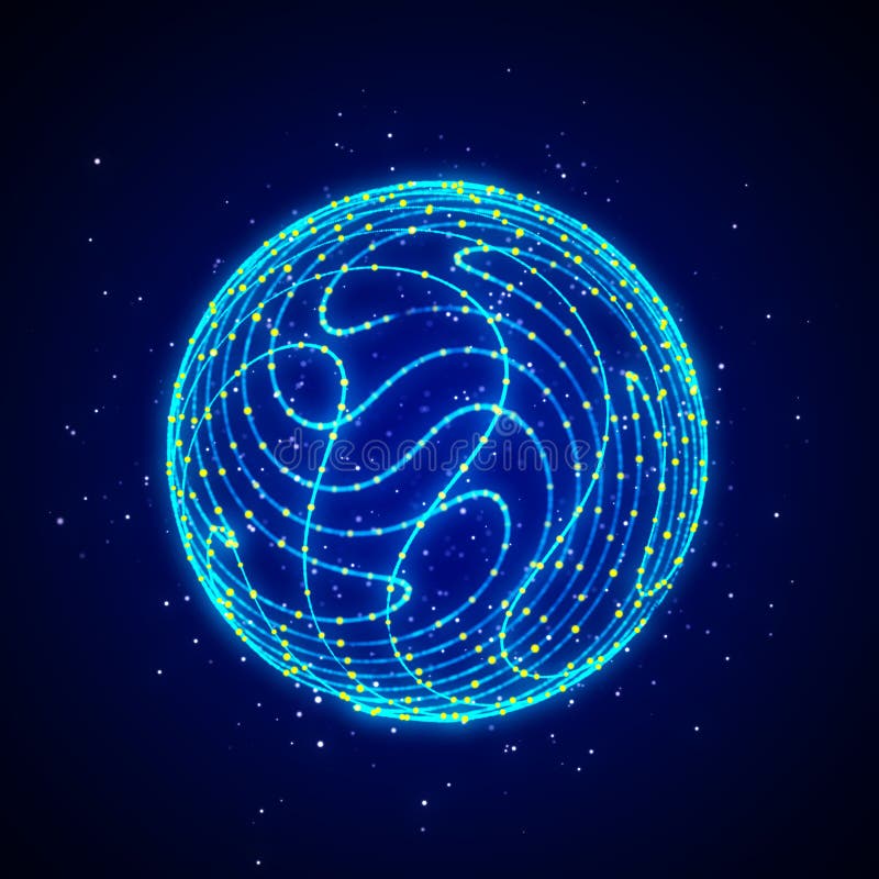 Sphere of Particles in Cyberspace. Impulse Dynamic Flow of Global ...