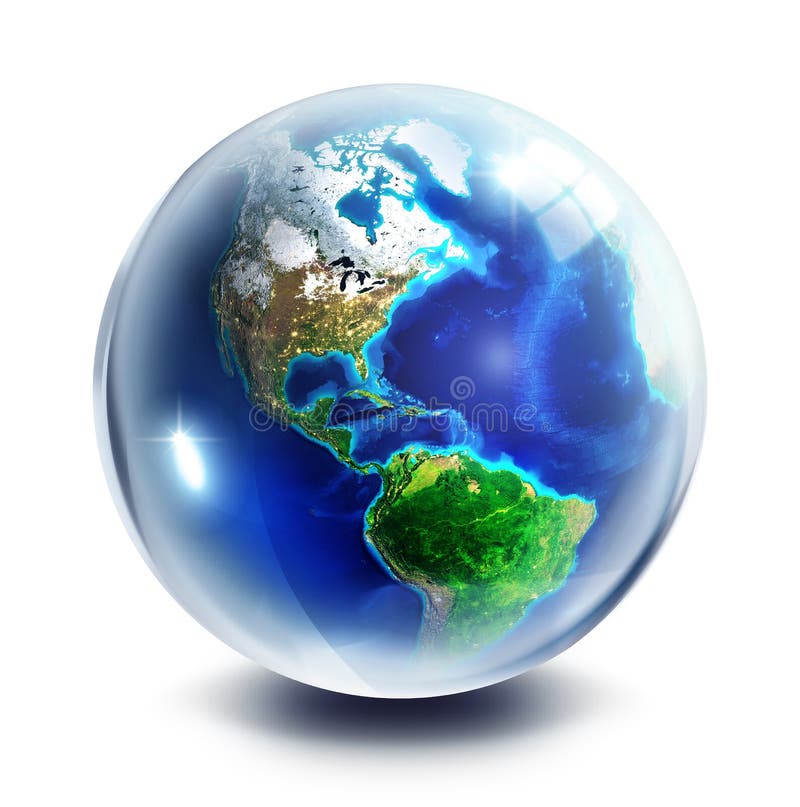 Sphere planet - Usa stock illustration. Illustration of crystal - 34472218