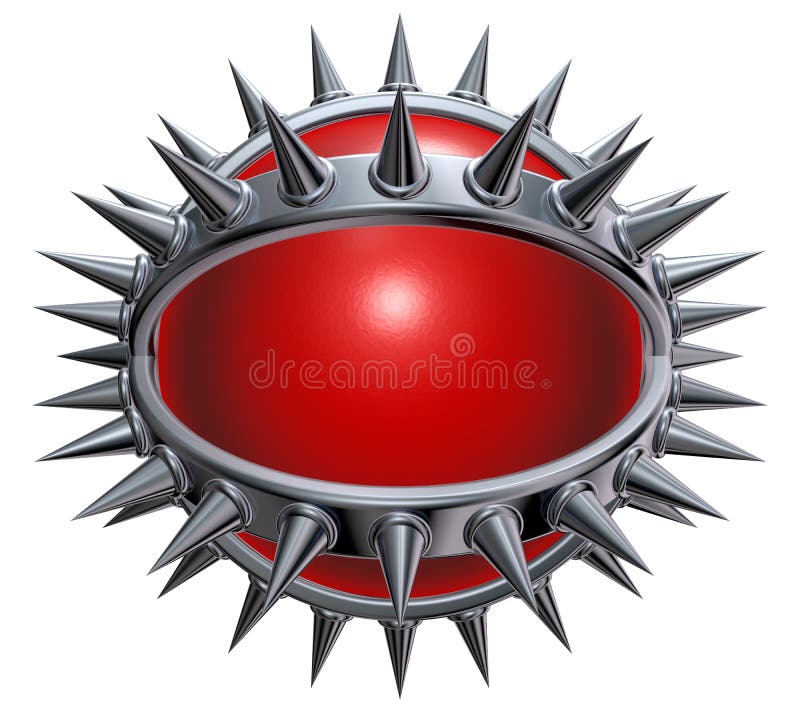 Spike ball stock illustration. Illustration of spikes - 2030701