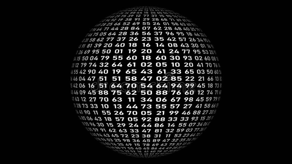 Circle Numbers Random Stock Illustrations – 340 Circle Numbers Random ...