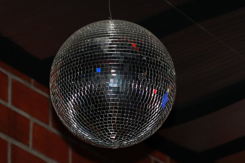 Mirror sphere for disco stock photo. Image of disco - 333333990