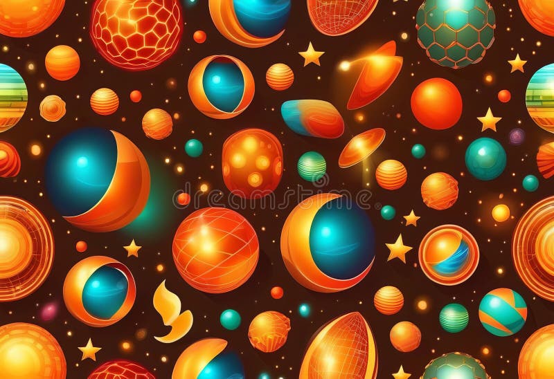 Sphere Shield Abstract Energy Protection Spheres Stock Illustration ...
