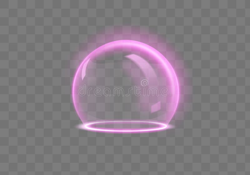 Sphere Shield Abstract Energy Protection Spheres. Force Field Globe ...