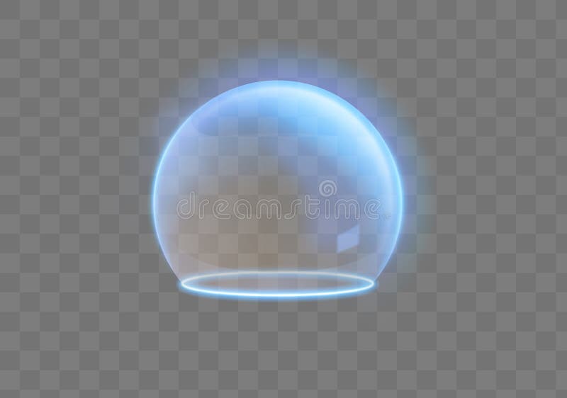 Sphere Shield Abstract Energy Protection Spheres. Force Field Globe ...