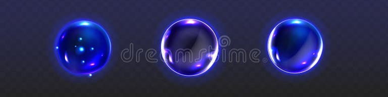 Sphere Shield Abstract Energy Protection Spheres. Force Field Globe ...