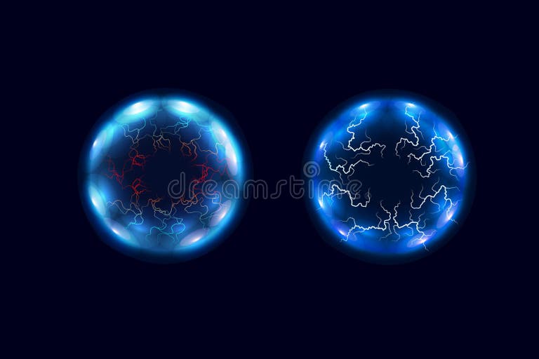 Sphere Shield Abstract Energy Protection Spheres. Force Field Globe ...