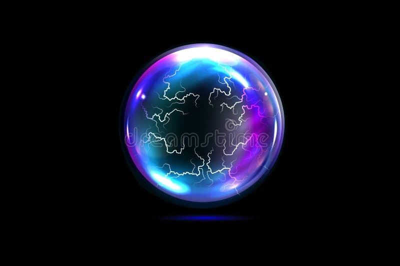 Sphere Shield Abstract Energy Protection Spheres. Force Field Globe ...