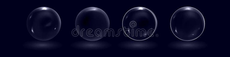 Sphere Shield Abstract Energy Protection Spheres. Force Field Globe ...