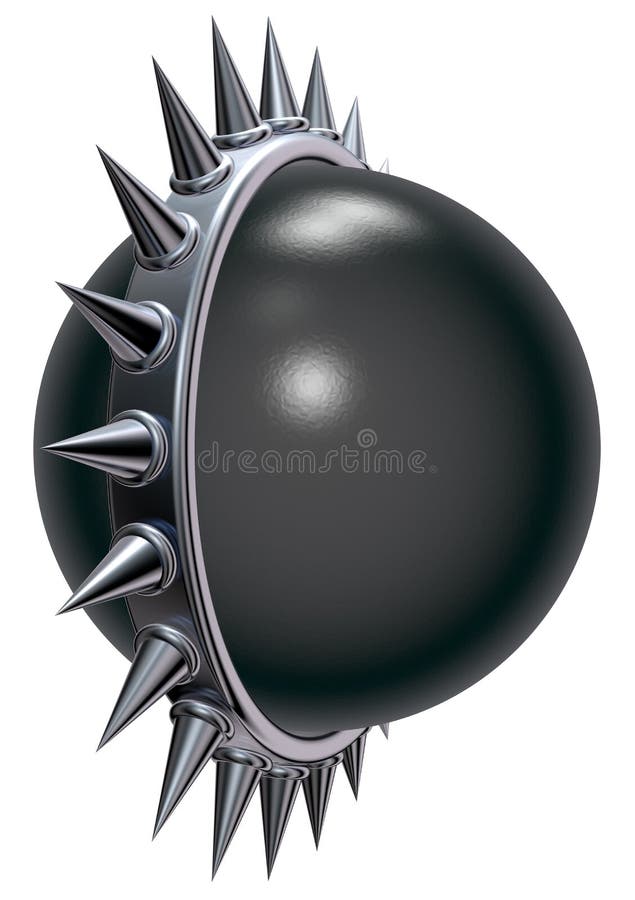 Spike ball stock illustration. Illustration of spikes - 2030701