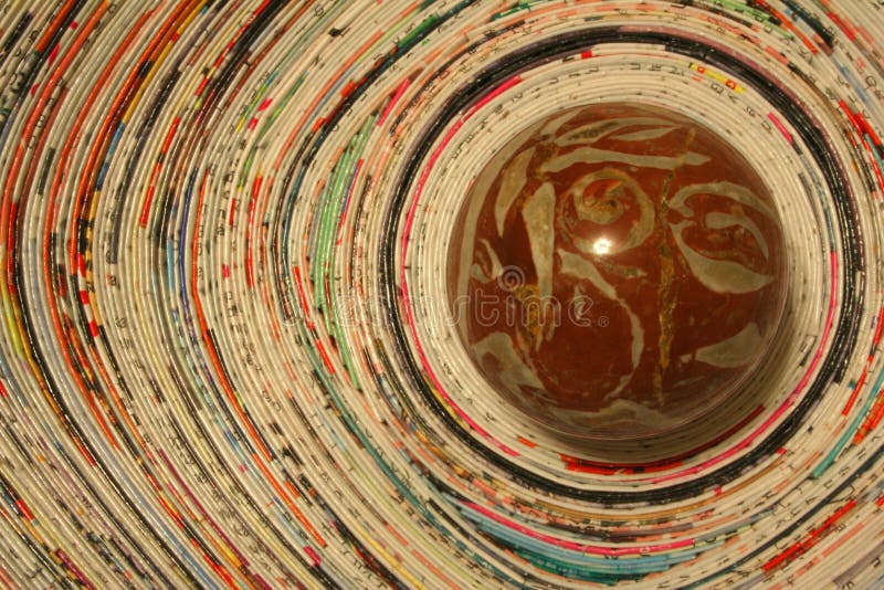 Sphere in vortex stock photo. Image of drawing, surround - 7506800