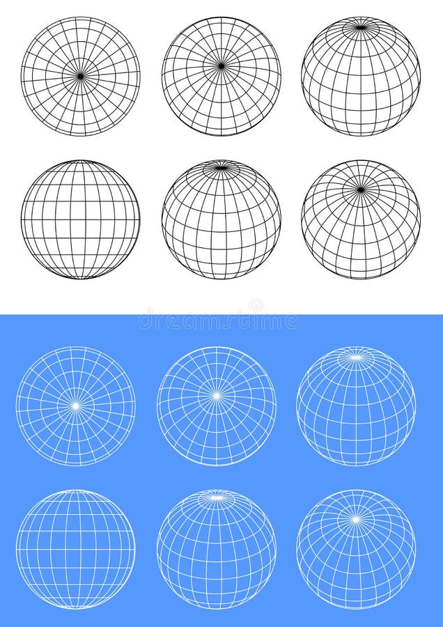 Geodesic Sphere Illustration Vector Stock Vector - Illustration of ...