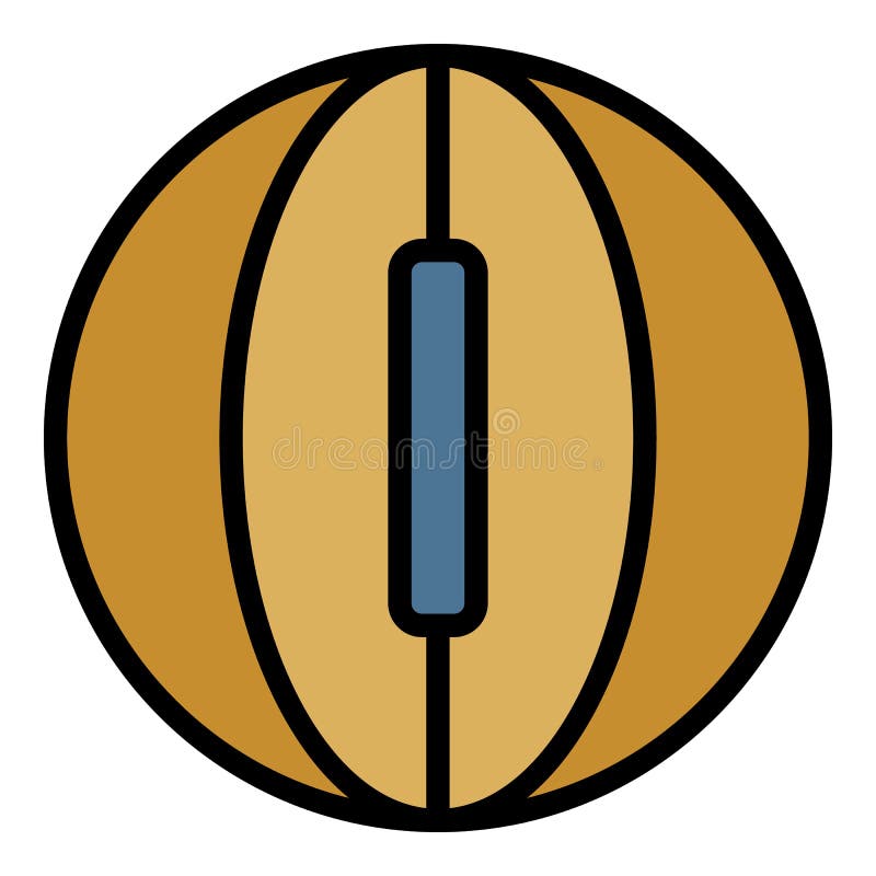 Sphere Zorb Icon Color Outline Vector Stock Vector - Illustration of ...