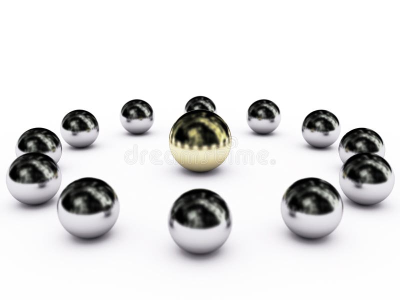Spheres stock illustration. Illustration of individuality - 5886818