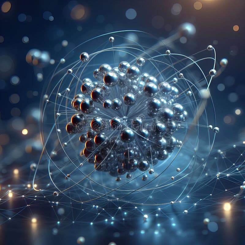 Spheres of Connection stock photo. Image of complexity - 318455650