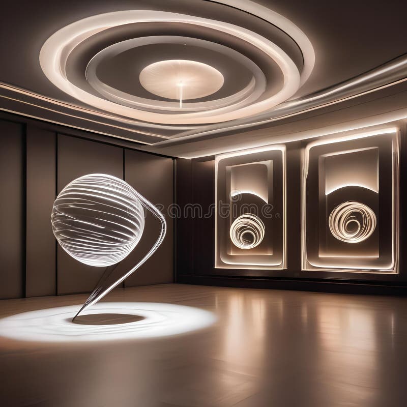 Spheres of Light Moving and Interacting in a Choreographed Dance of ...