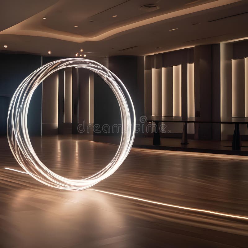 Spheres of Light Moving and Interacting in a Choreographed Dance of ...