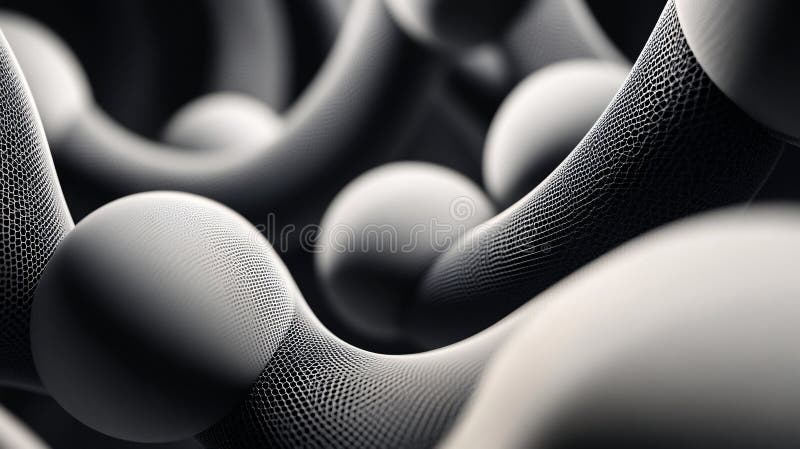 Spheres and Lines Weave Together in a Dynamic, Continuously Changing ...