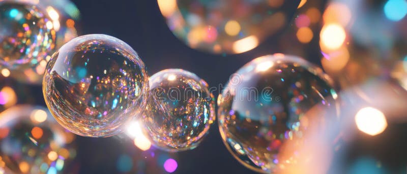 Spheres with Organic Shapes and Flowing Patterns Create an Abstract and ...