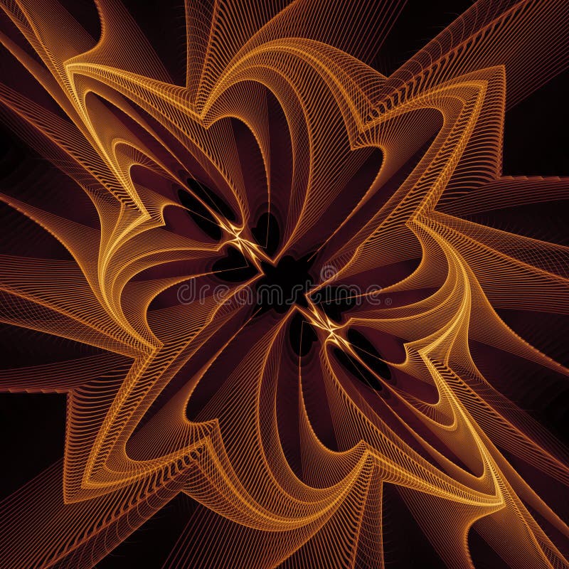 Spheres of Vibration stock illustration. Illustration of algorithm ...