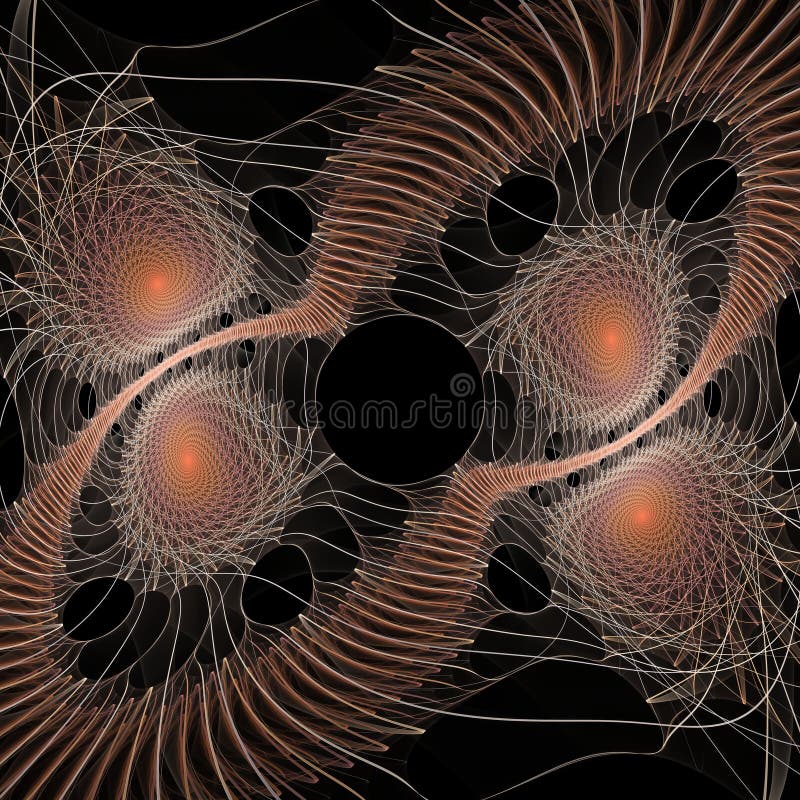 Spheres of Vibration stock illustration. Illustration of propagation ...